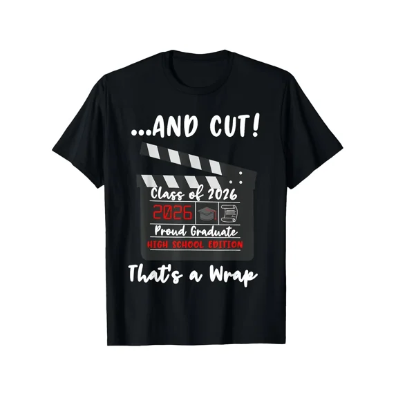And Cut Class of 2026 Funny Proud Graduate Graduation Graphic Humor ...