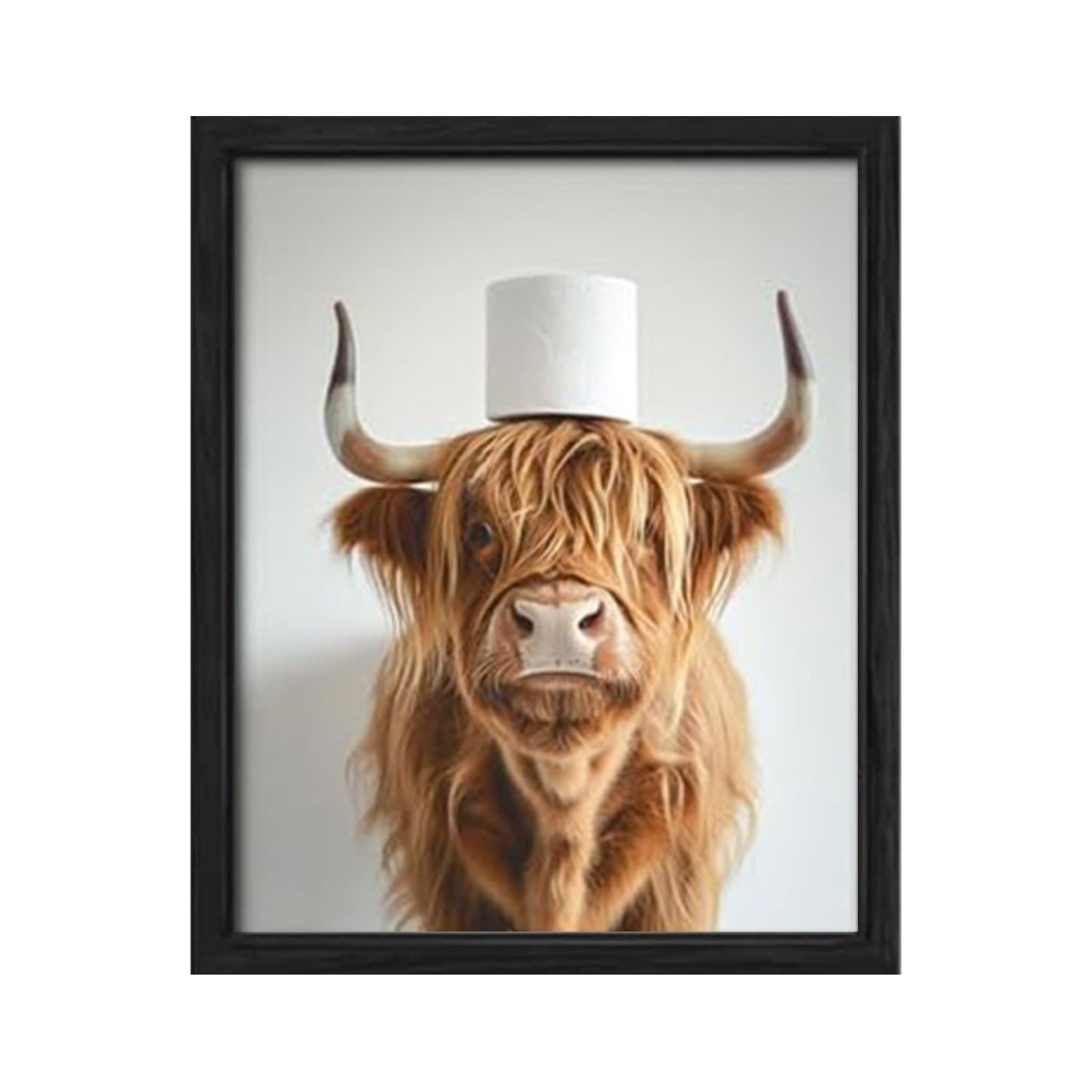 And Entertaining Cow Picture Frame Pendant A Of Whimsy To Your Space ...