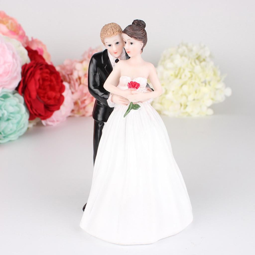 And Groom Wedding Cake Topper Couple Hug Cake Decoration - Walmart.com