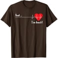 And I'M Back Ekg Heartbeat For Cardiologist Heart T-Shirt - Walmart.com