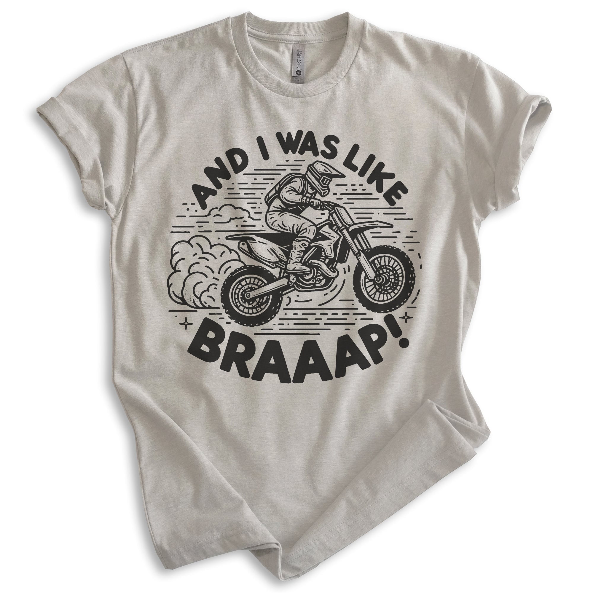 And I Was Like Braaap Motorycle Shirt, Unisex Women's Men's Motorcycle ...