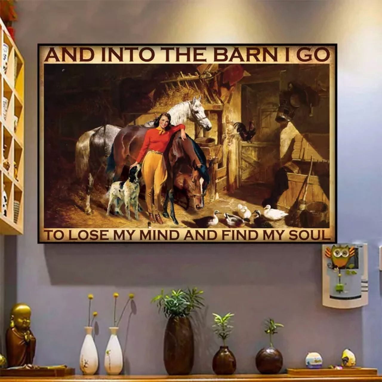 And In To The Barn I Go To Lose My Mind And Find My Soul Cowgirl ...