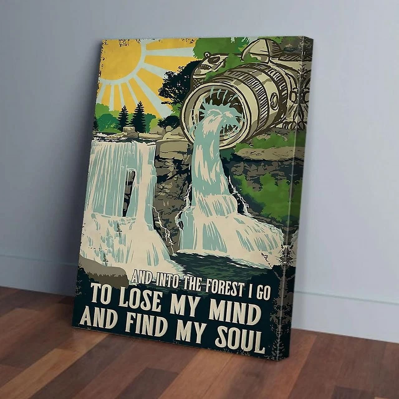 And Into The Forest I Go Photographer Poster Home Decor Vintage Art ...