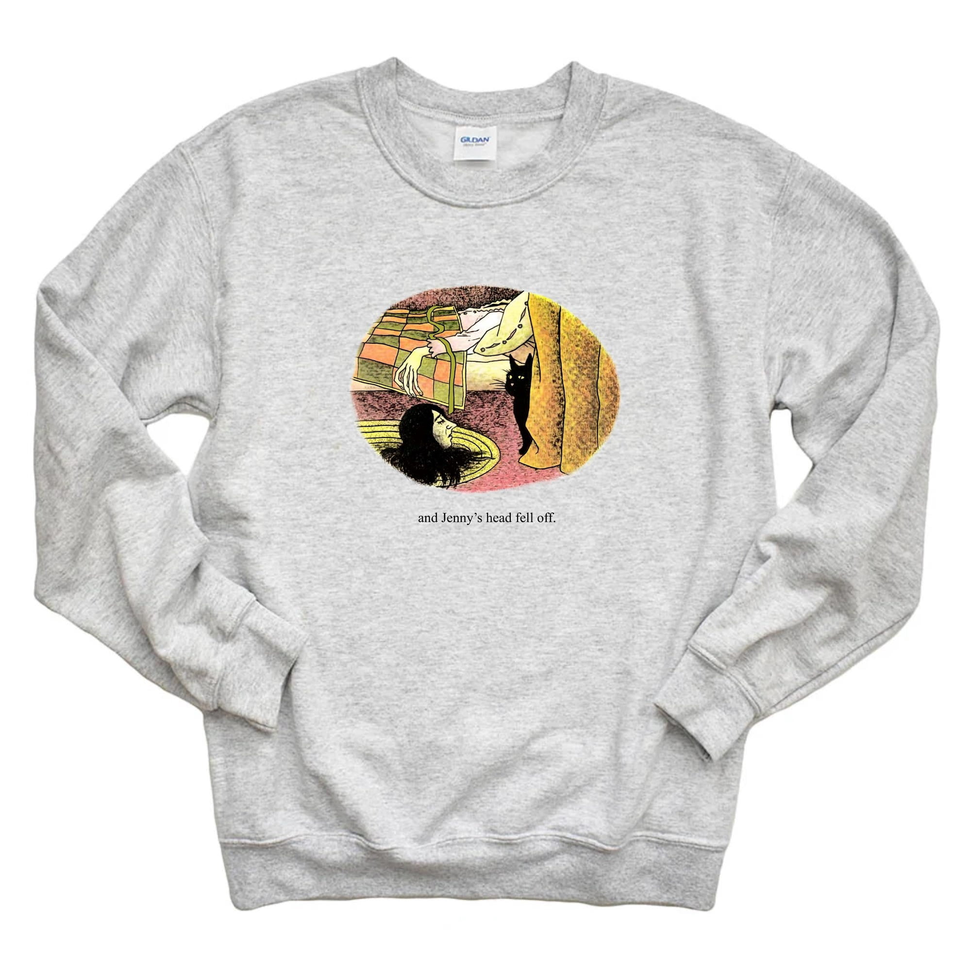 And Jennys Head Fell Off Crewneck TShirt Halloween Collection - Walmart.com