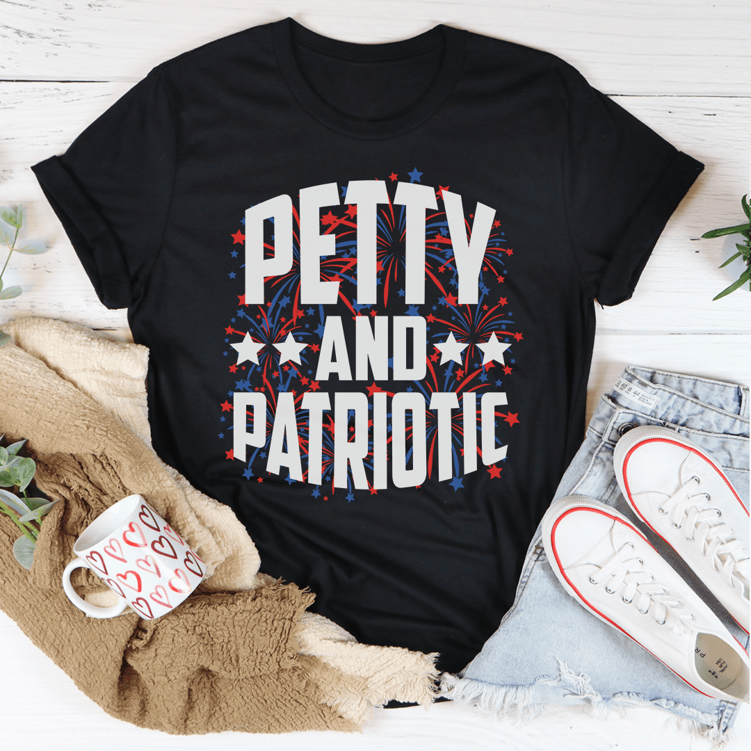 And Patriotic Tee Peachy Sunday T-Shirt - Walmart.com