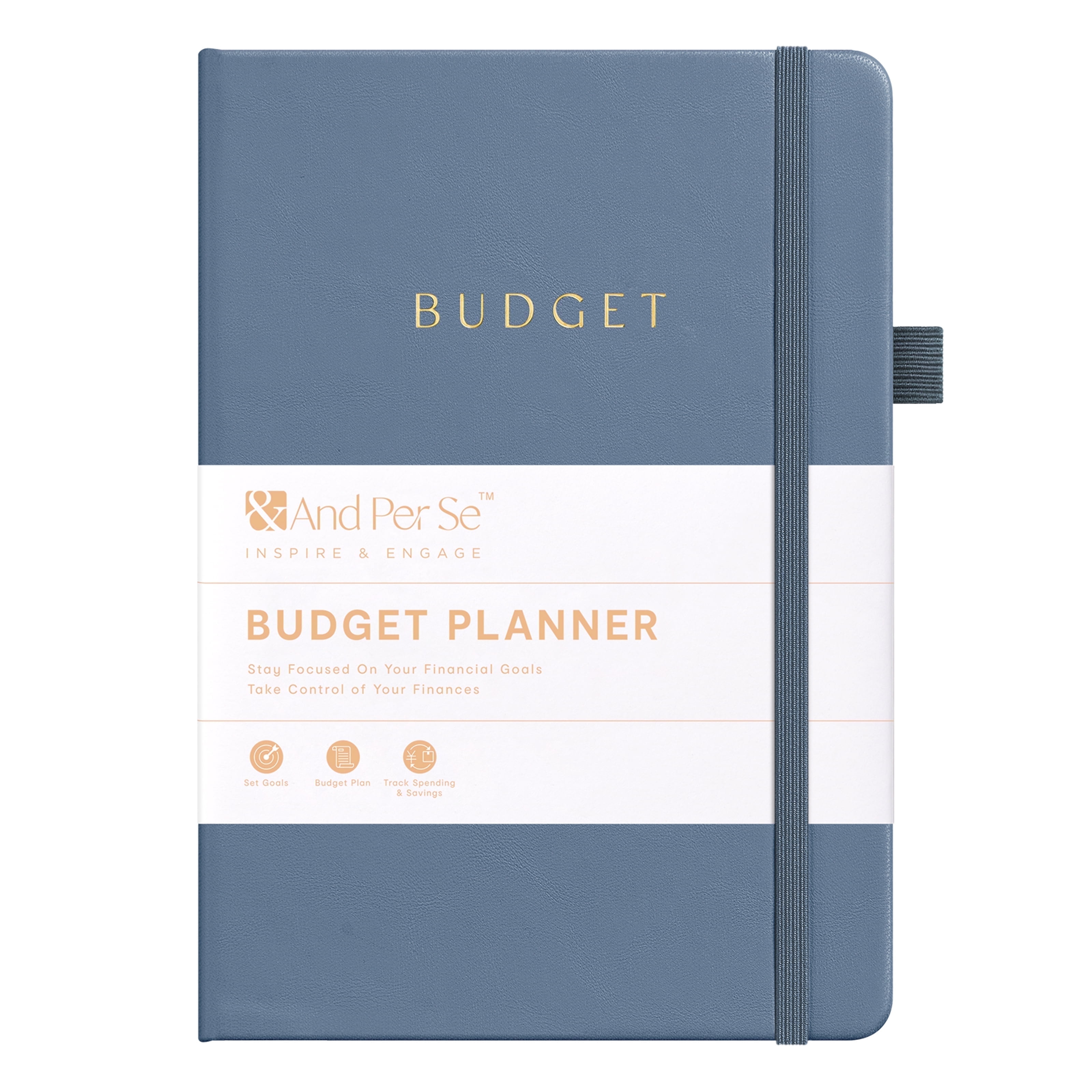 &And Per Se Budget Planner, Monthly Budget Notebook with Expense ...