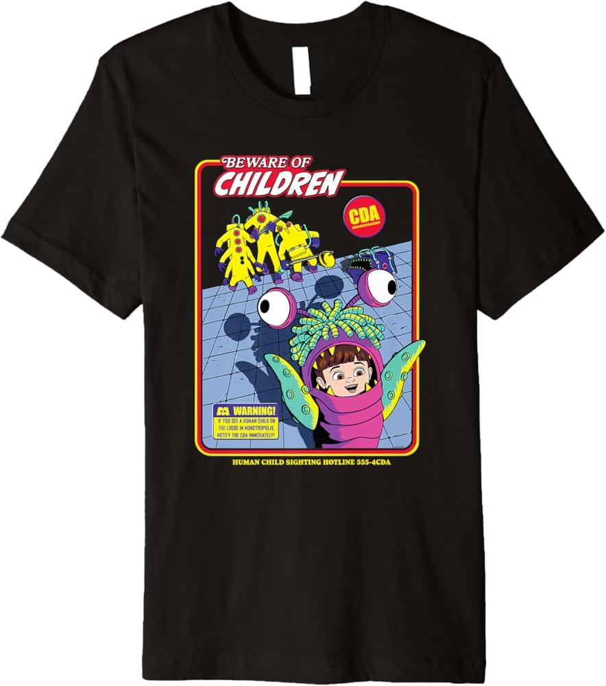 And Pixar'S Monsters, Inc. Cda Beware Of Children Shirt, Size S, Tee ...