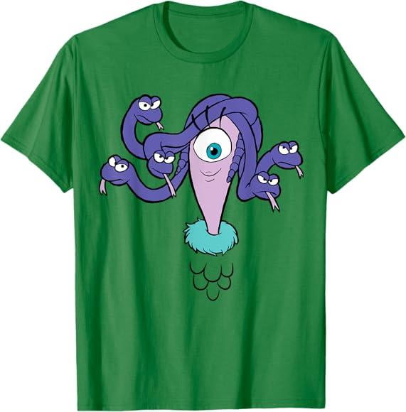 And Pixar S Monsters, Inc. Celia Big Face Costume Shirt, Size L, Tee ...