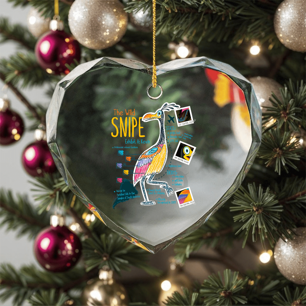 And Pixar’s Up Kevin The Wild Snipe Ornament, Keepsake Decor, Crystal ...