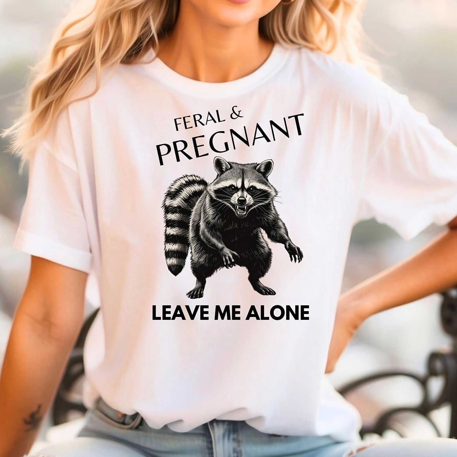 And Pregnant Ra S1Hirt, Pregnancy Humor Ra Leave Me a1lone Funny ...