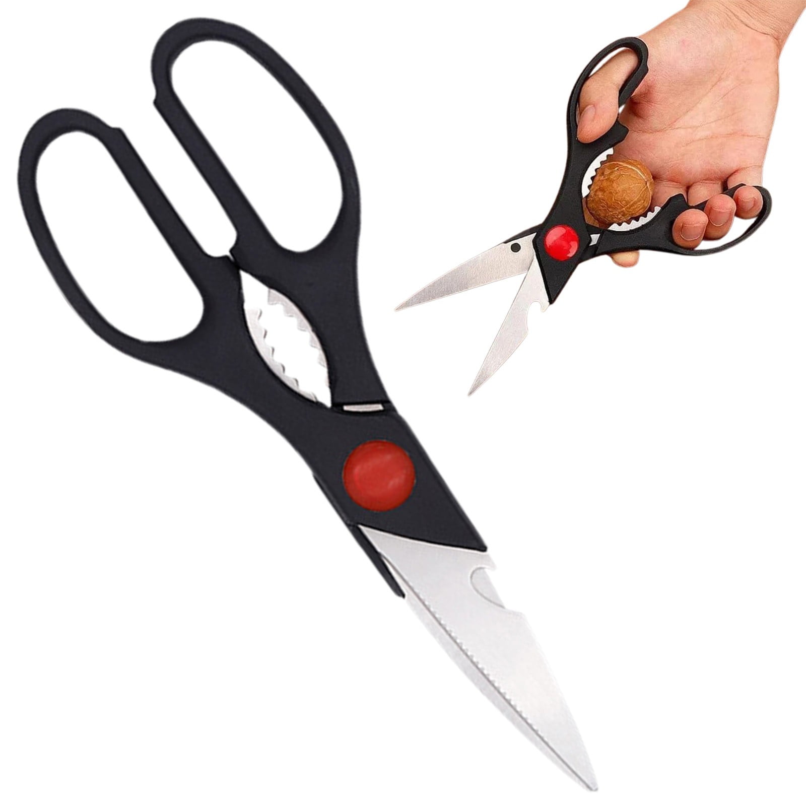 And Sharp Heavy Duty Stainless Kitchen Scissors With Ergonomic Design ...