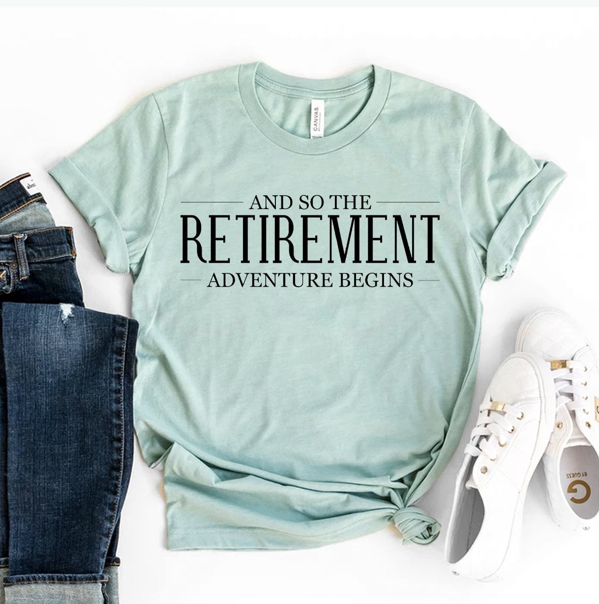 And So The Retirement T-shirt Women's Adventure Shirt Christmas Gift ...
