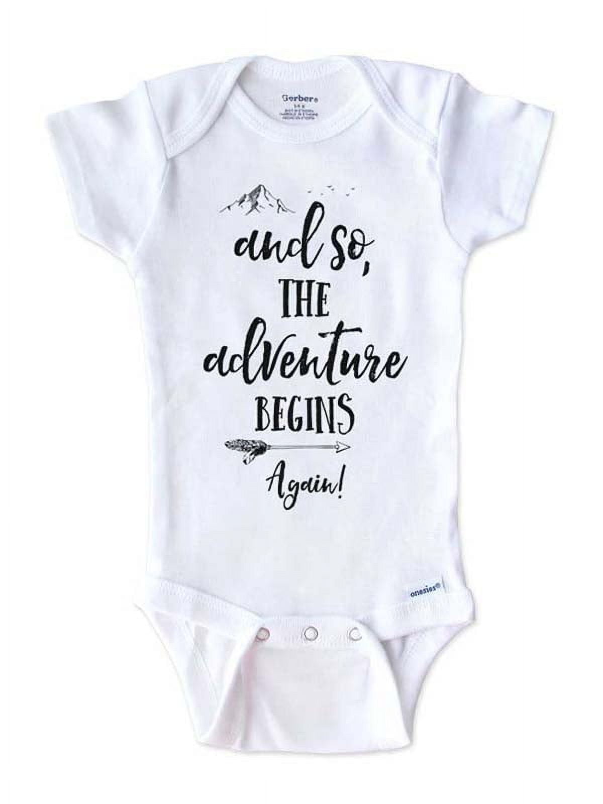 And So The adventure Begins Again baby boho hippie - surprise baby ...