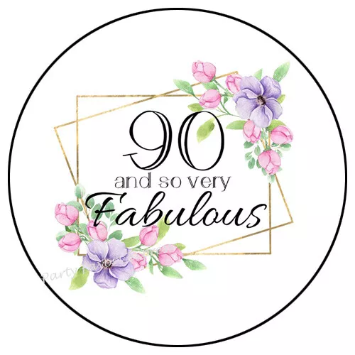And So Very Fabulous Wreath Sticker Party Favors Sticker Envelope Seals ...