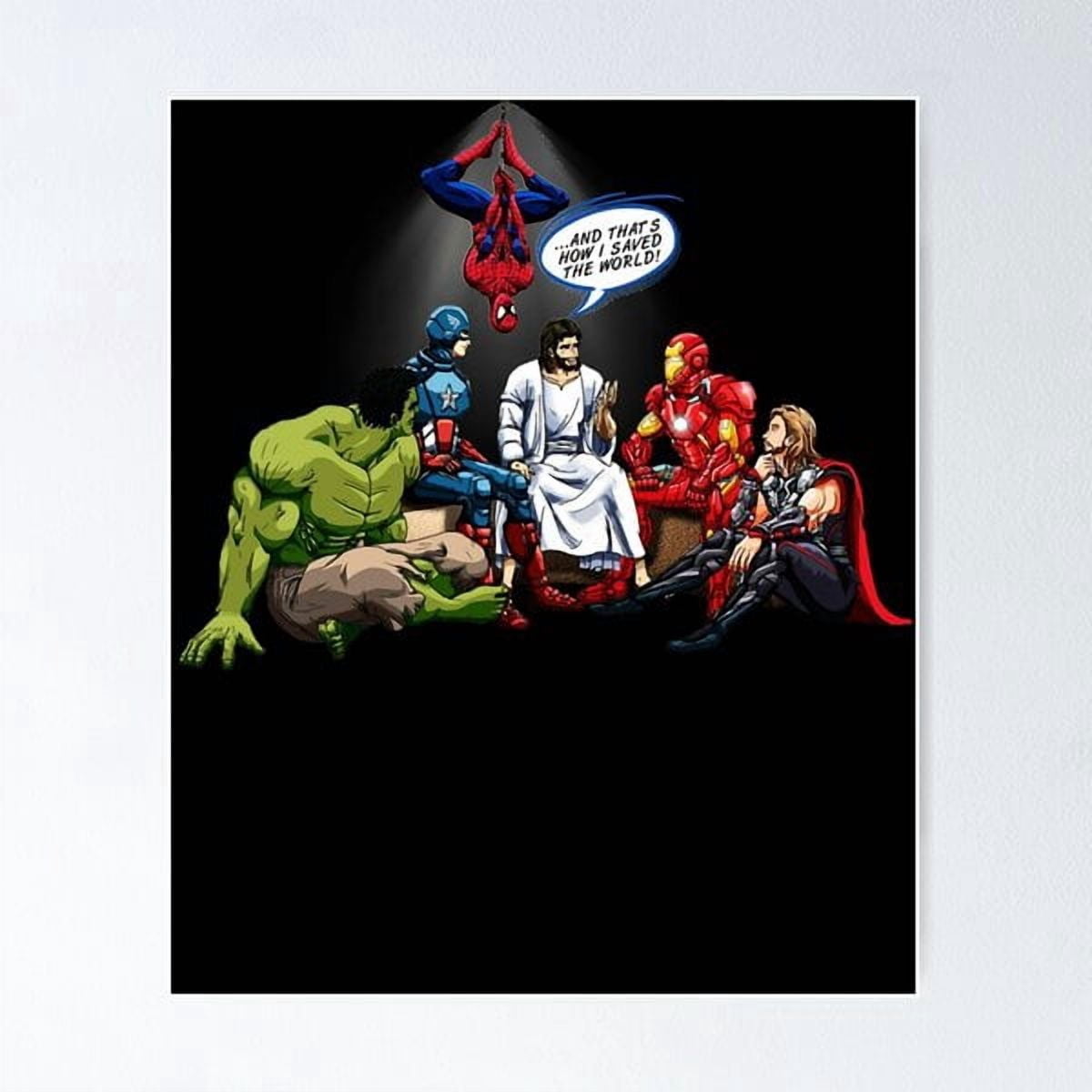 And That&S How I Saved The World! Jesus Essential Poster, Poster Home ...
