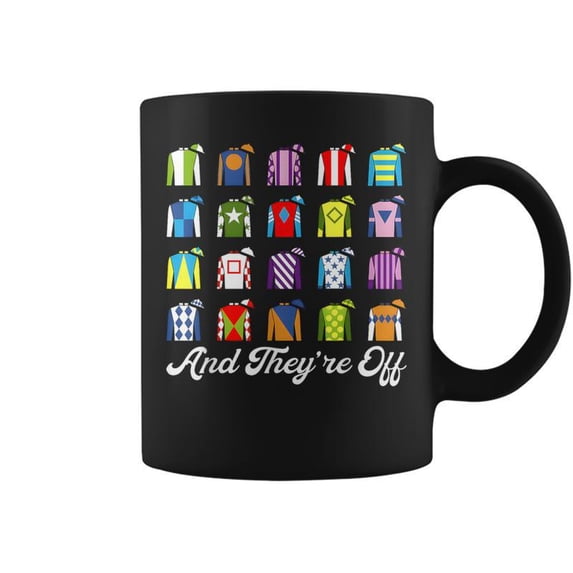And Theyre Off Horse Racing Derby Day Women Coffee Mugs - Walmart.com