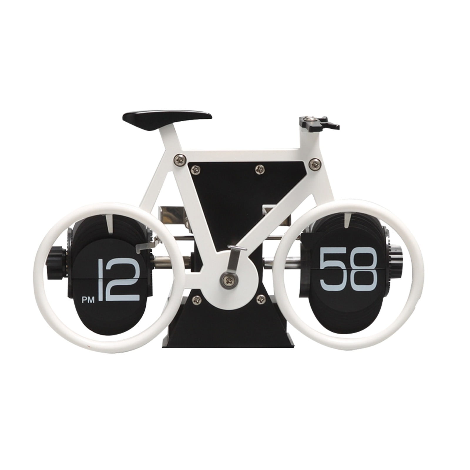 And Wonderfully Carved Flip Clock Style Desktop Flip Clock Home ...