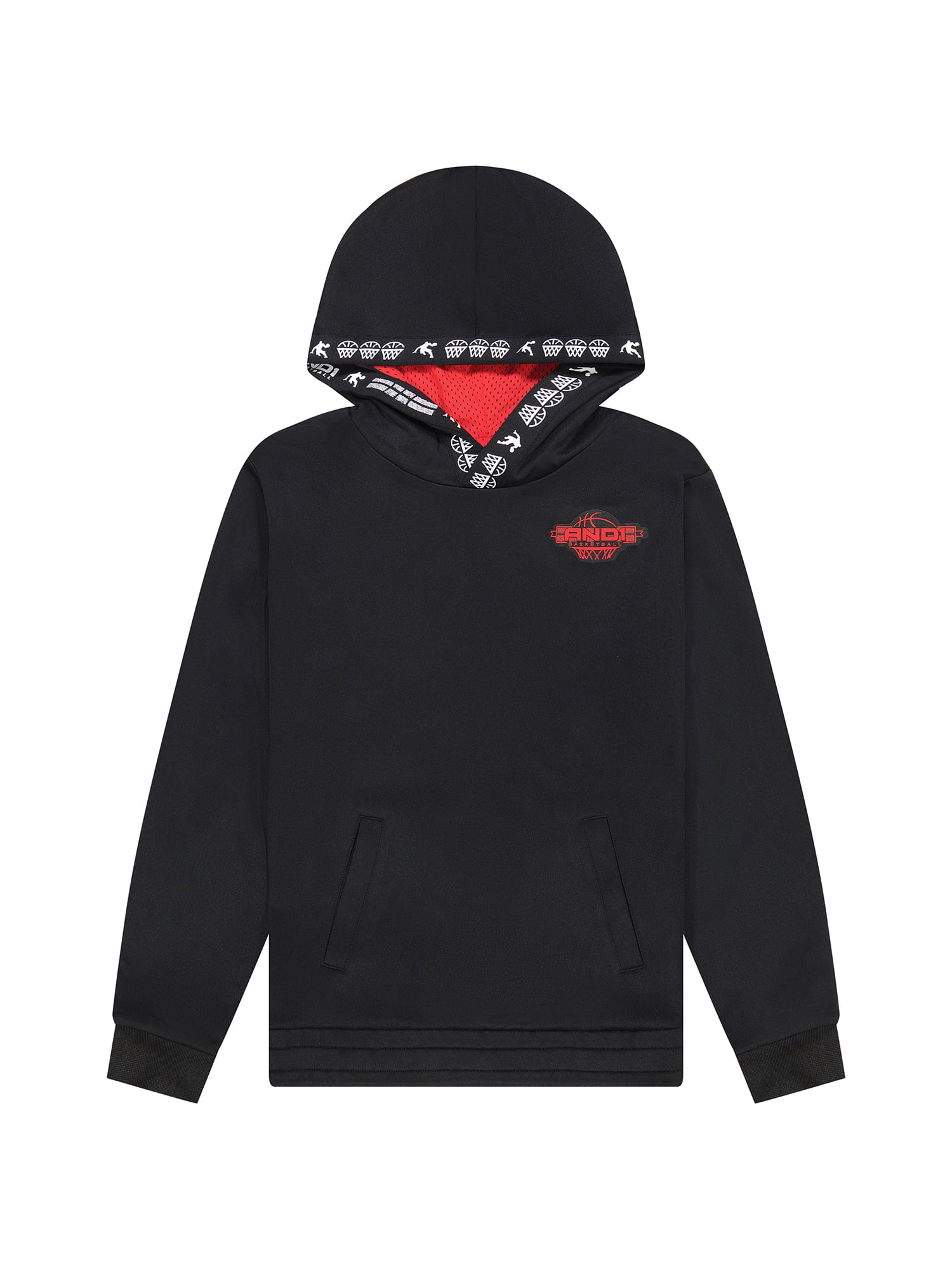 And1 Boys Reversible Active Pullover Hoodie, Sizes 4-18 - Walmart.com