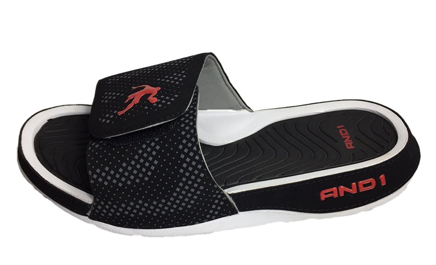 And1 Enigma Slide Sandal - Adjustable Strap - EVA Footbed - Walmart.com