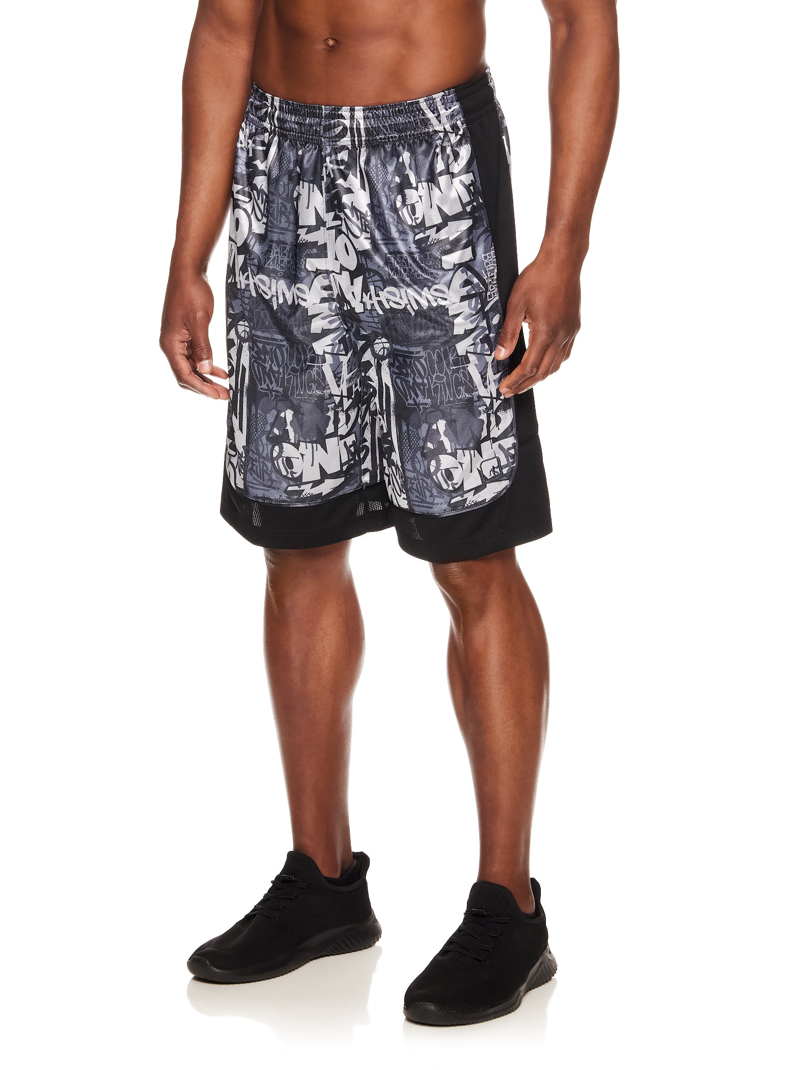 AND1 men's Graffiti Basketball Shorts - Stylish - Walmart.com