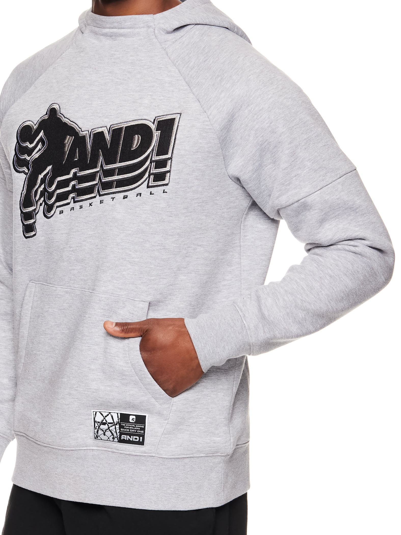 And1 Men's and Big Men's Baseline Hoodie, up to Sizes 5XL - Walmart.com