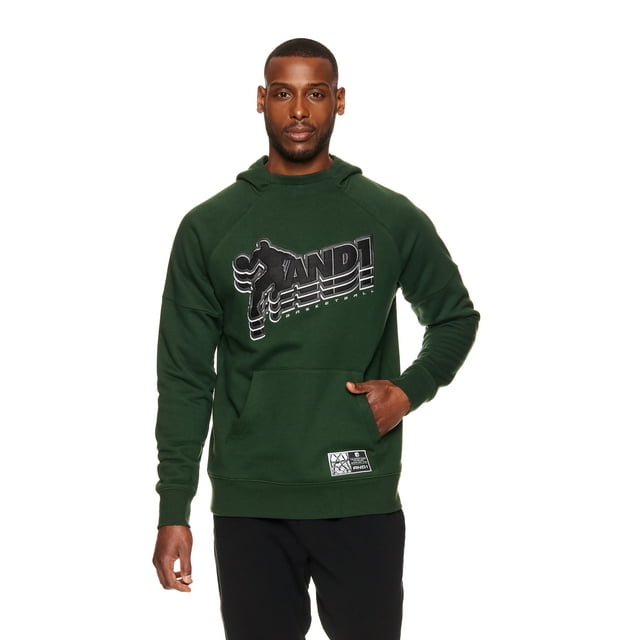 And1 Men's and Big Men's Baseline Hoodie, up to Sizes 5XL - Walmart.com
