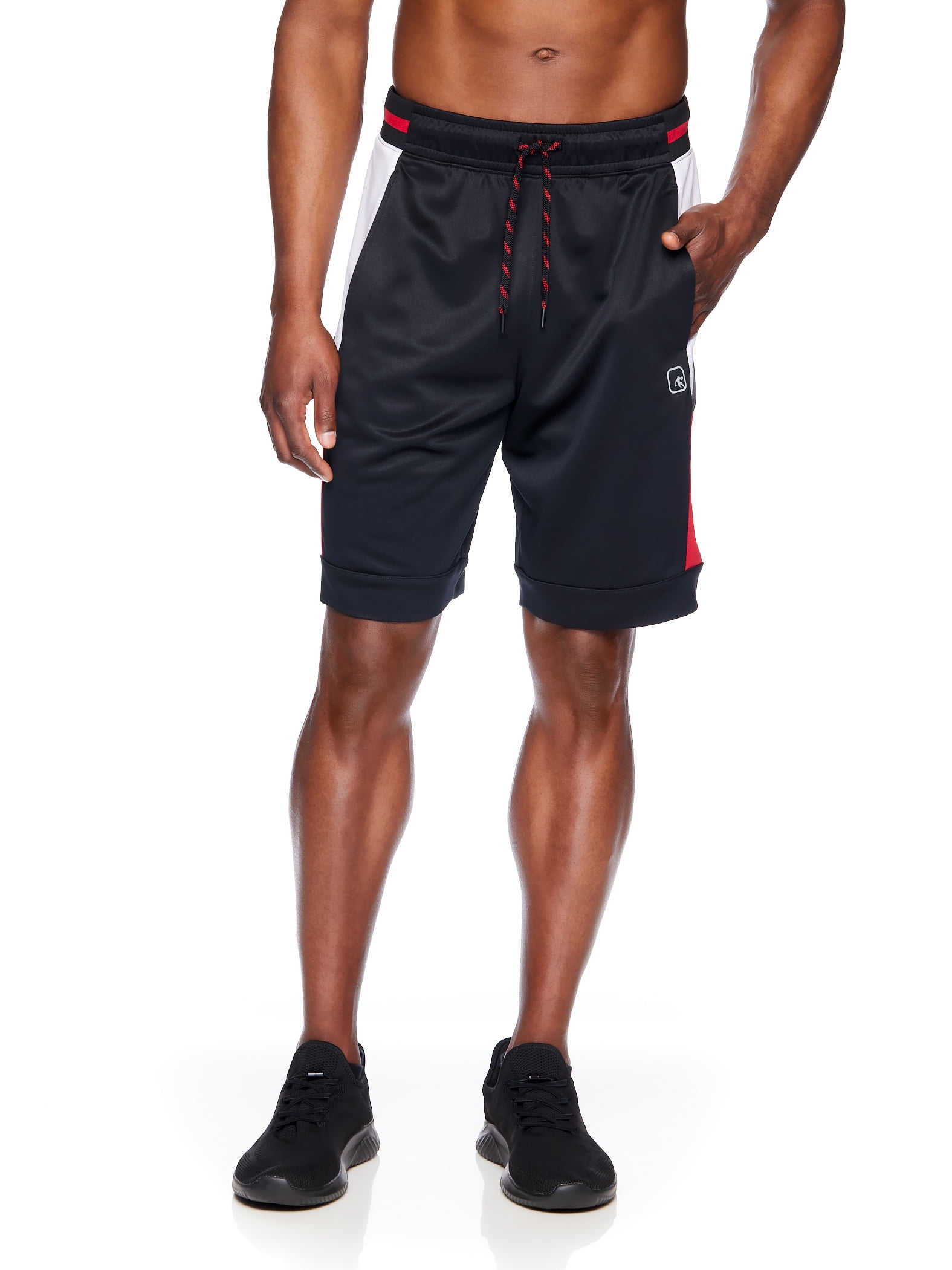 AND1 Men's Full Press Basketball Shorts, Tricot Fabric, Moisture ...