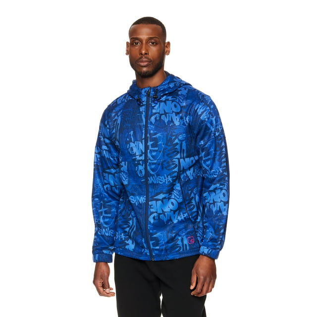 And1 Men's and Big Men's Jumpshot Graffiti Jacket, Sizes S-5X - Walmart.com