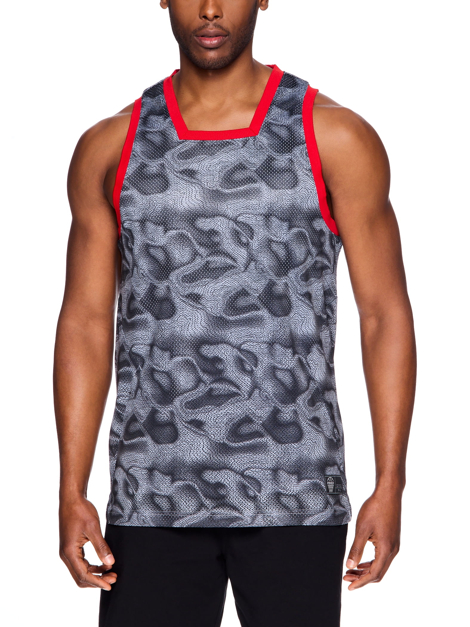 AND1 Men's and Big Men's Wraparound Basketball Tank Top, Sizes S-3XL ...