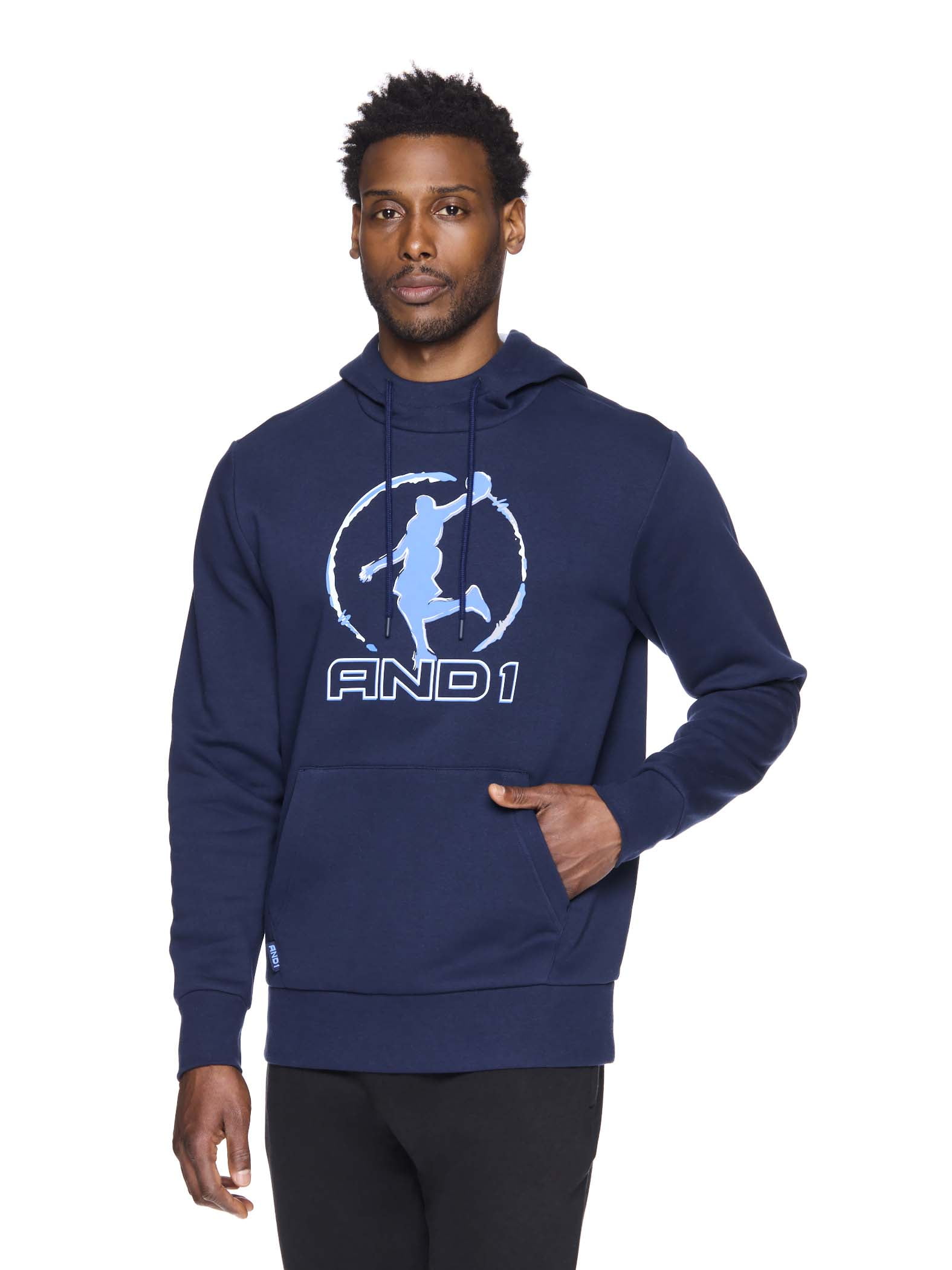 And1 Mens and Big Mens Double Team Hoodie, up to Size 5XL - Walmart.com