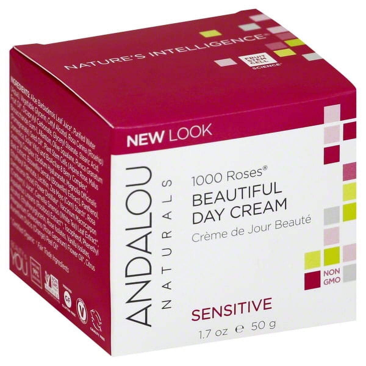 Andalou Naturals Beautiful Day Cream - Hydrating Face Moisturizer ...
