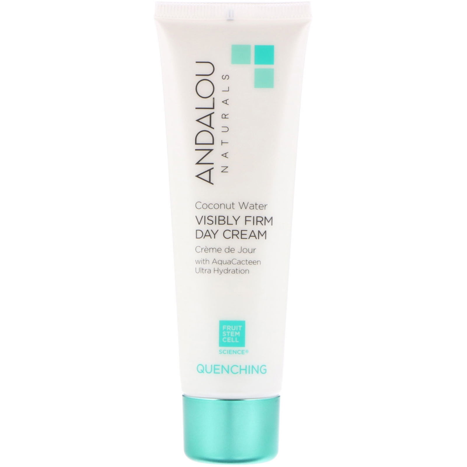 Andalou Naturals Coconut Water Day Cream, Ultra Hydration, Firming ...
