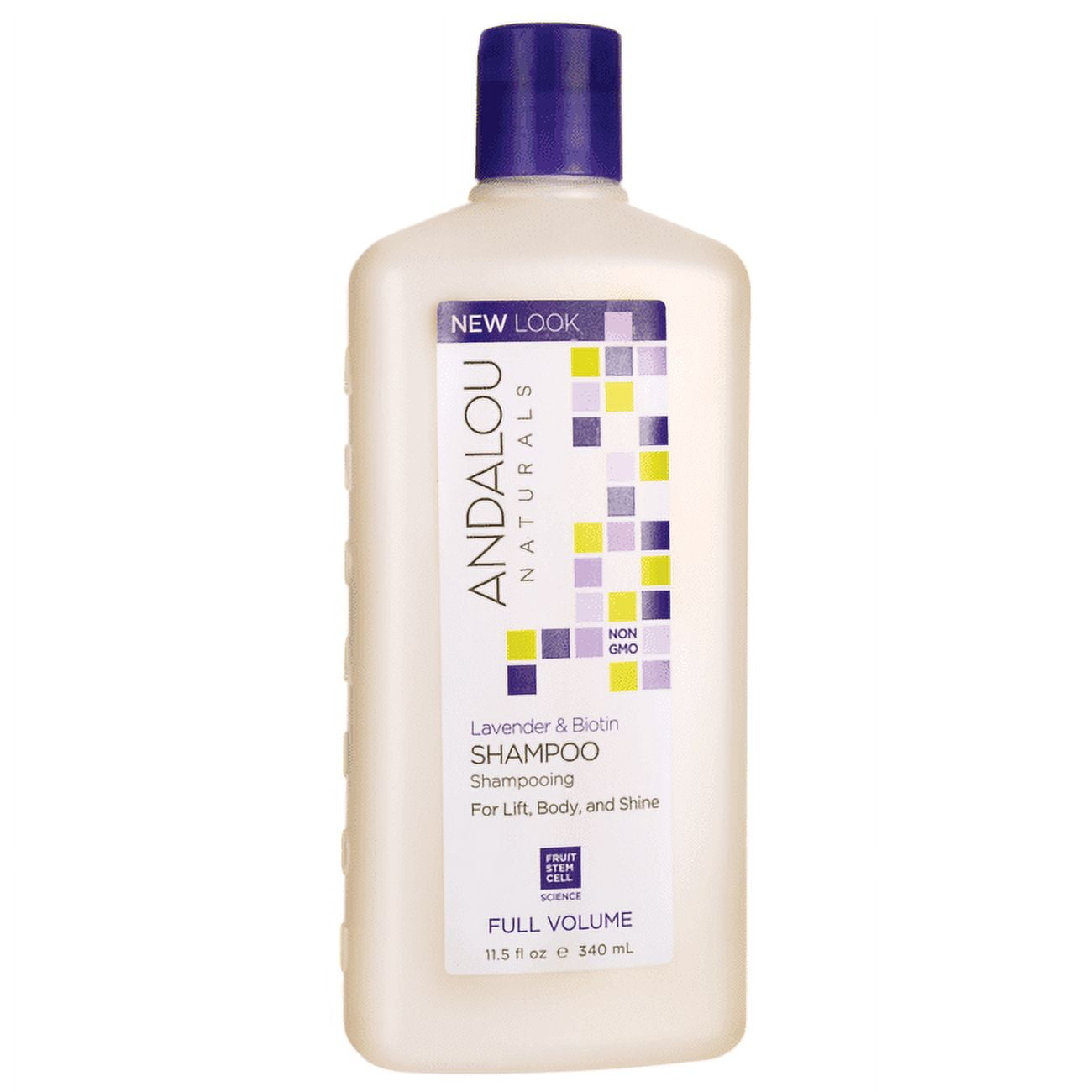 Andalou Naturals Full Volume Shampoo - Lavender & Biotin 11.5 fl oz Liq ...
