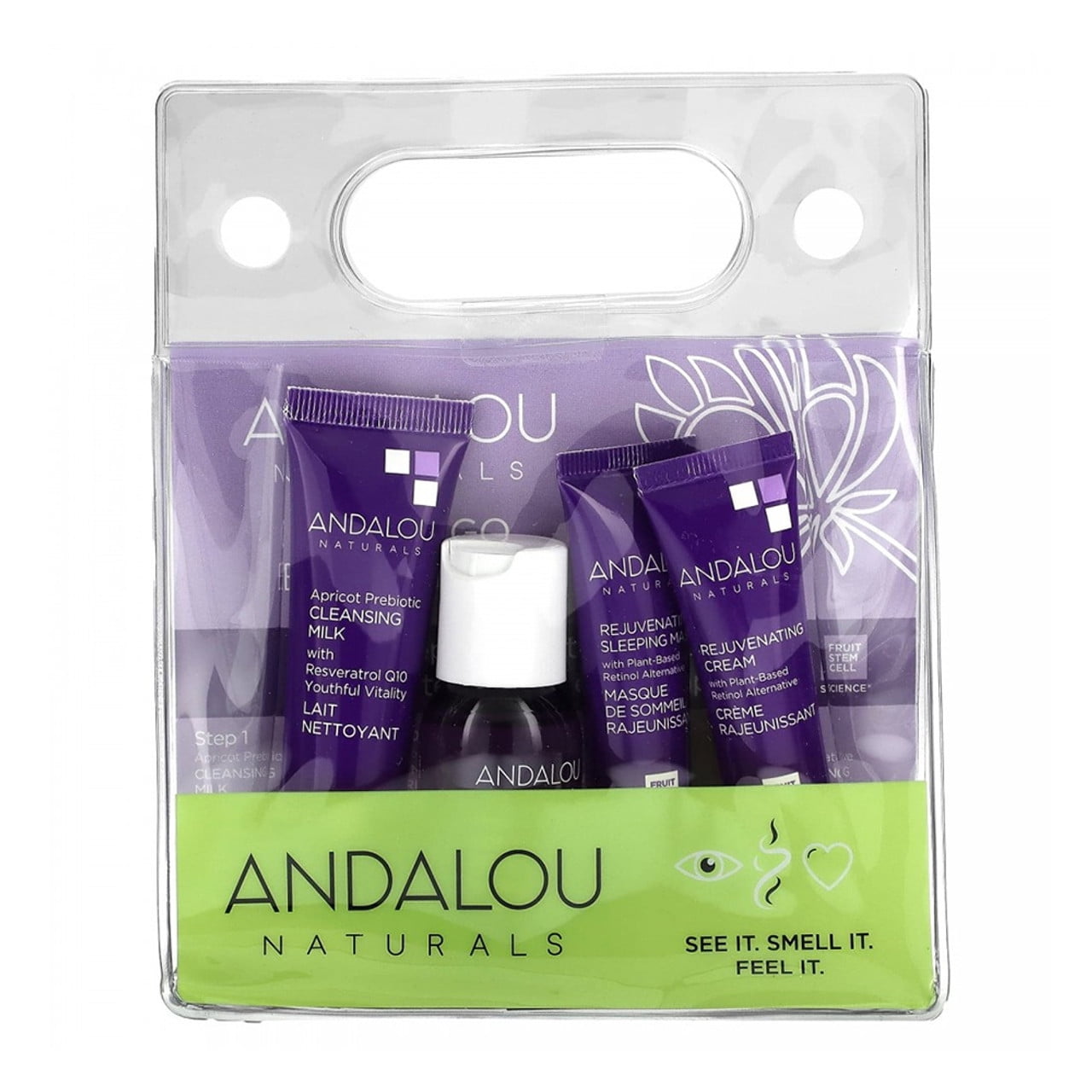 Andalou Naturals To Go Age Defying Routine Set, 4 Ea, 6 Pack - Walmart.com