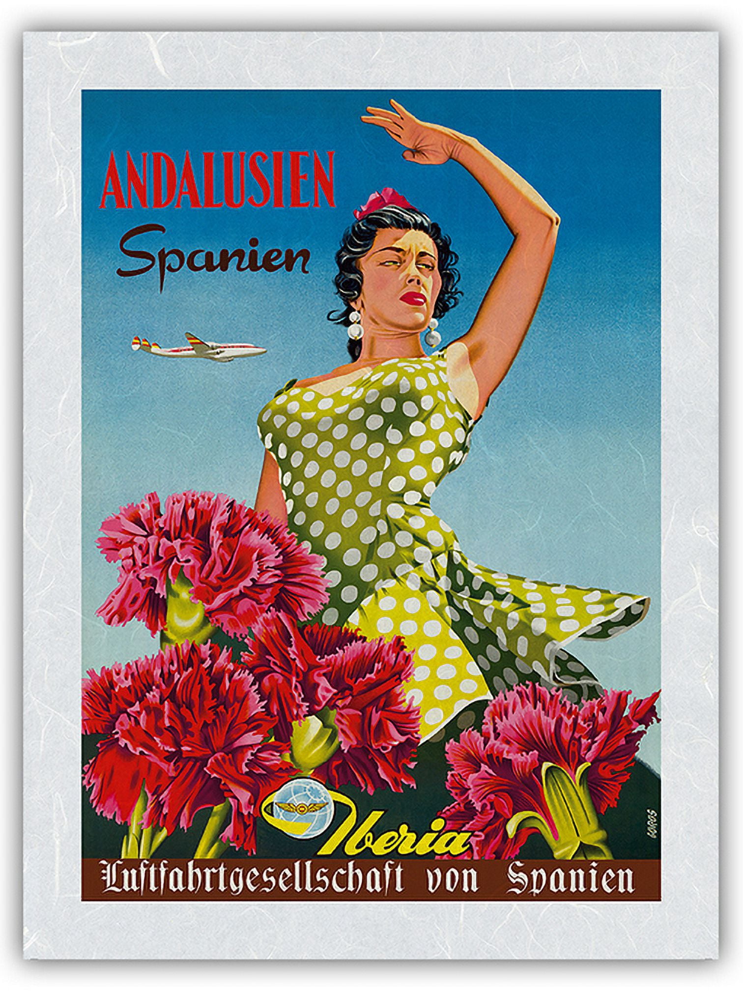 Andalusia Spain (Andalusien Spanien) - Iberia Air Lines of Spain ...