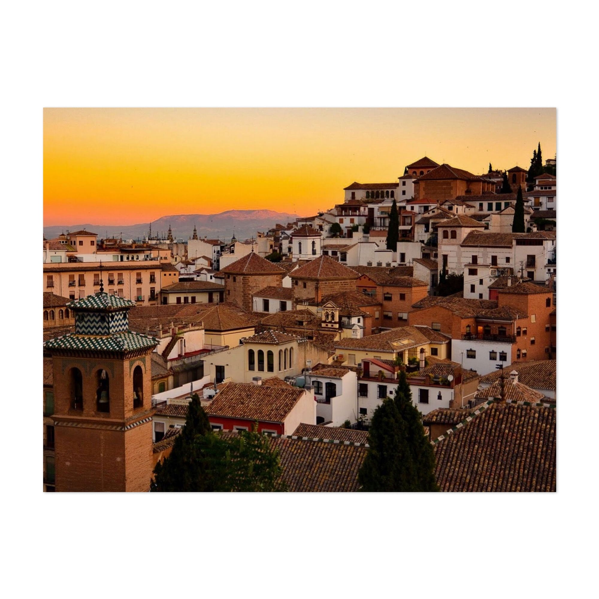 Andalusia Sunset - Albaicín Andalucía Spain Photography Architecture ...