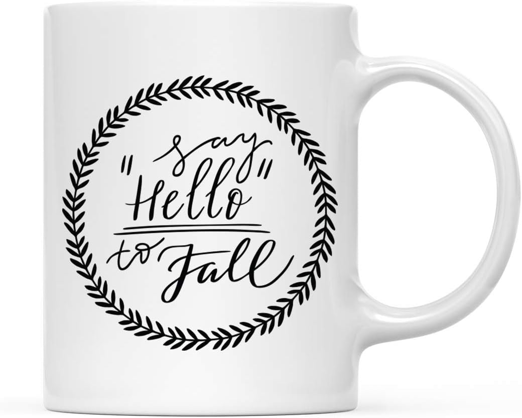 Andaz Press Fall Autumn Season 11oz. Coffee Mug Gift, It's Fall Y'all ...