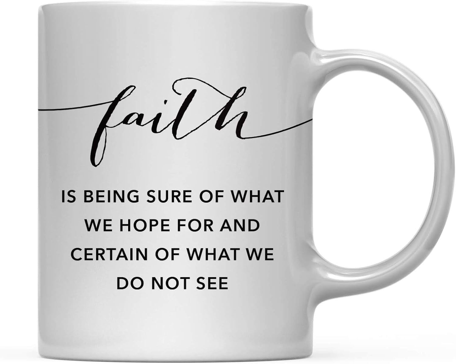 Andaz Press Modern Christian Bible Verses 11oz. Coffee Mug Gift ...