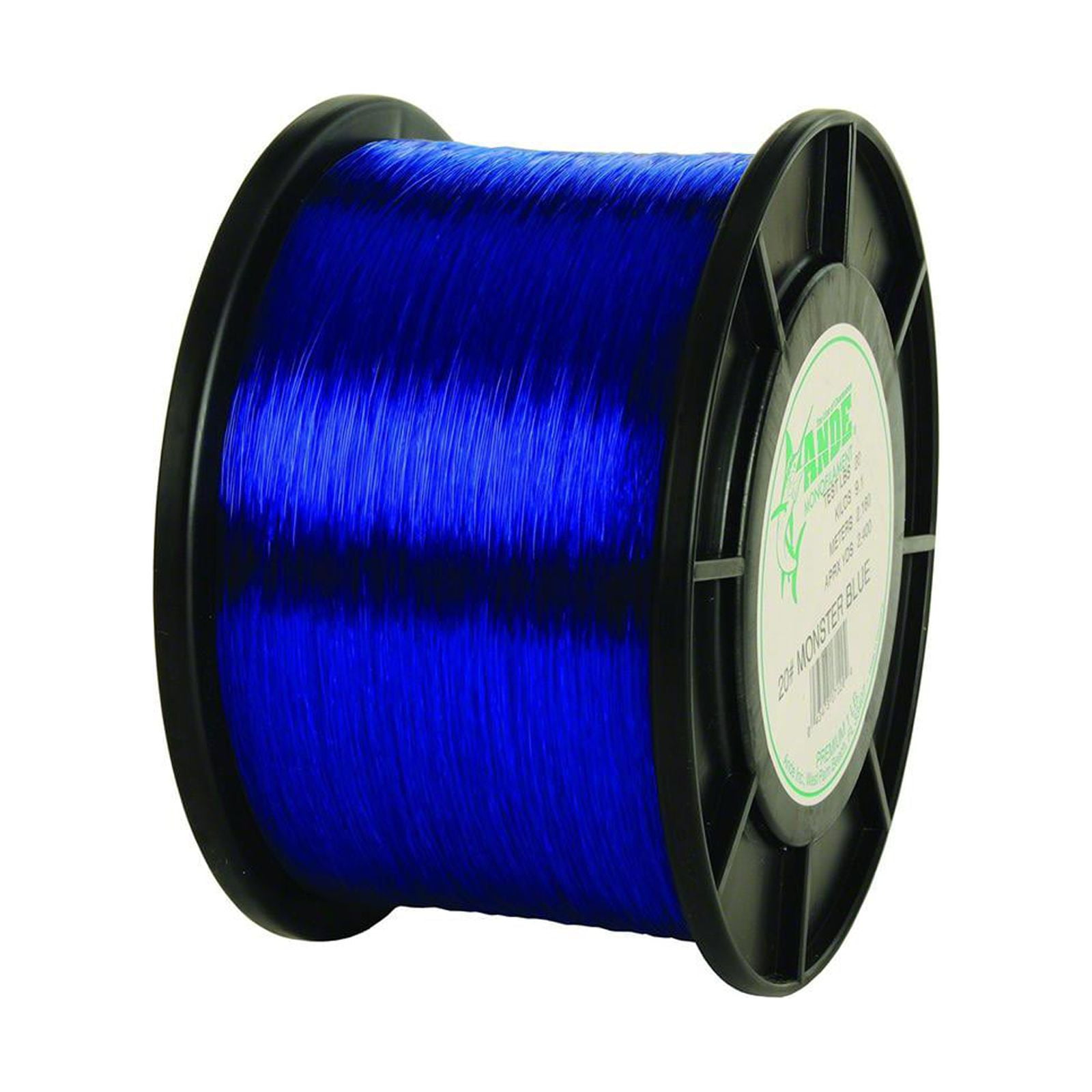 Ande MB-1-50 Monster Blue Monofilament Fishing Line 1 lb Spool 50 lb ...