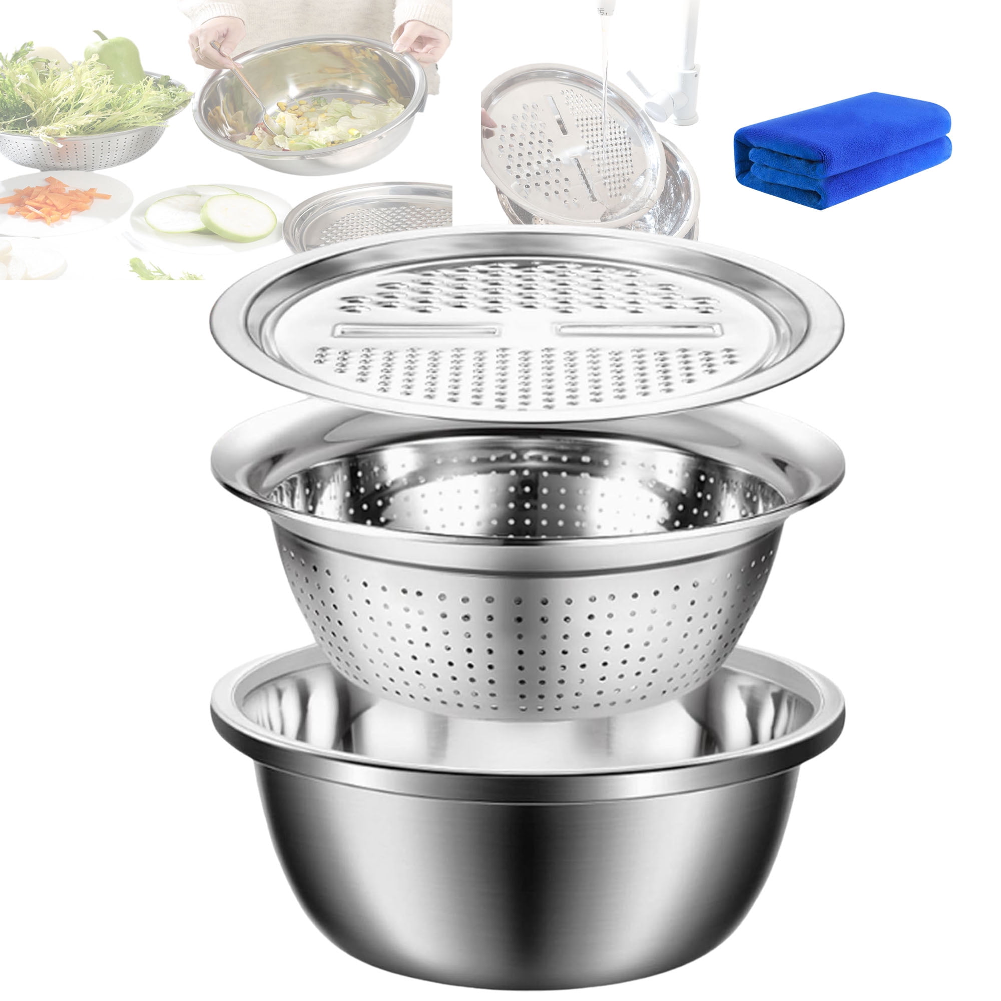 Anderisto Food Grade Stainless Steel Basin, Germany Multifunctional ...