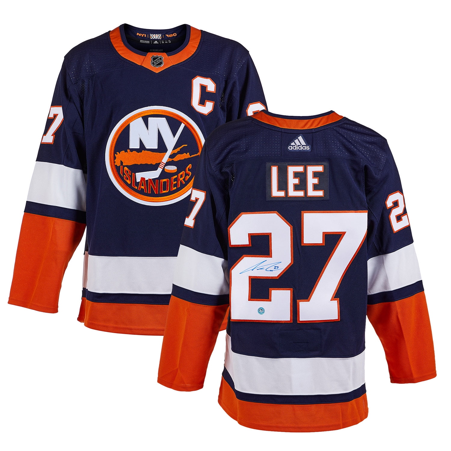 Anders Lee New York Islanders Signed Reverse Retro adidas Jersey ...