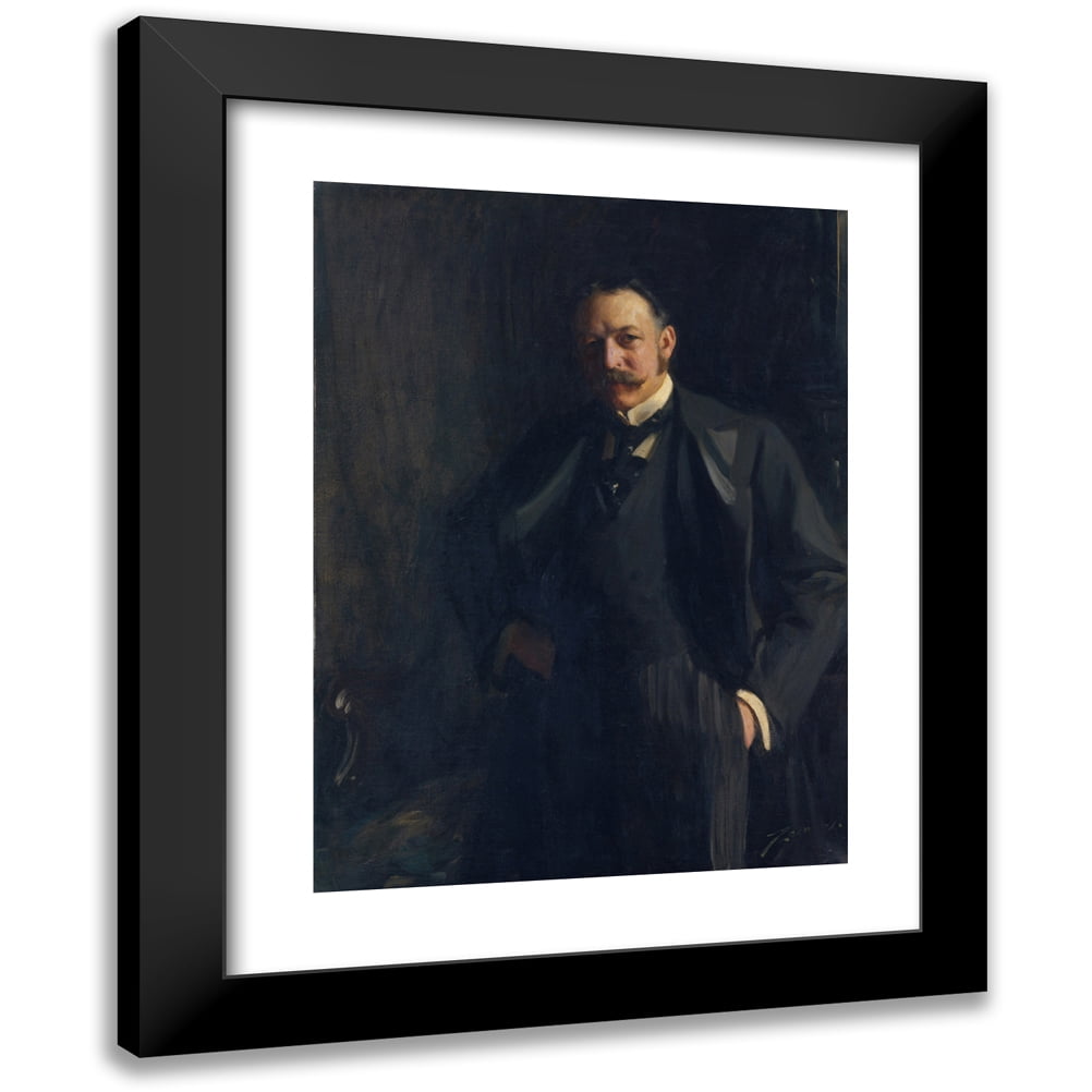 Anders Zorn 11x14 Black Modern Framed Museum Art Print Titled - Edward ...