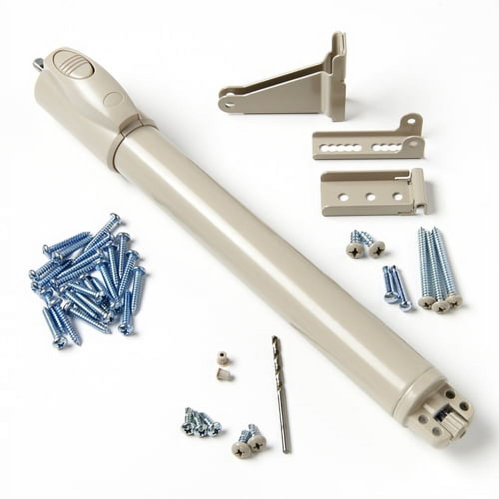 Andersen Push Button Storm Door Closer Kit In Sandtone Color With Jamb