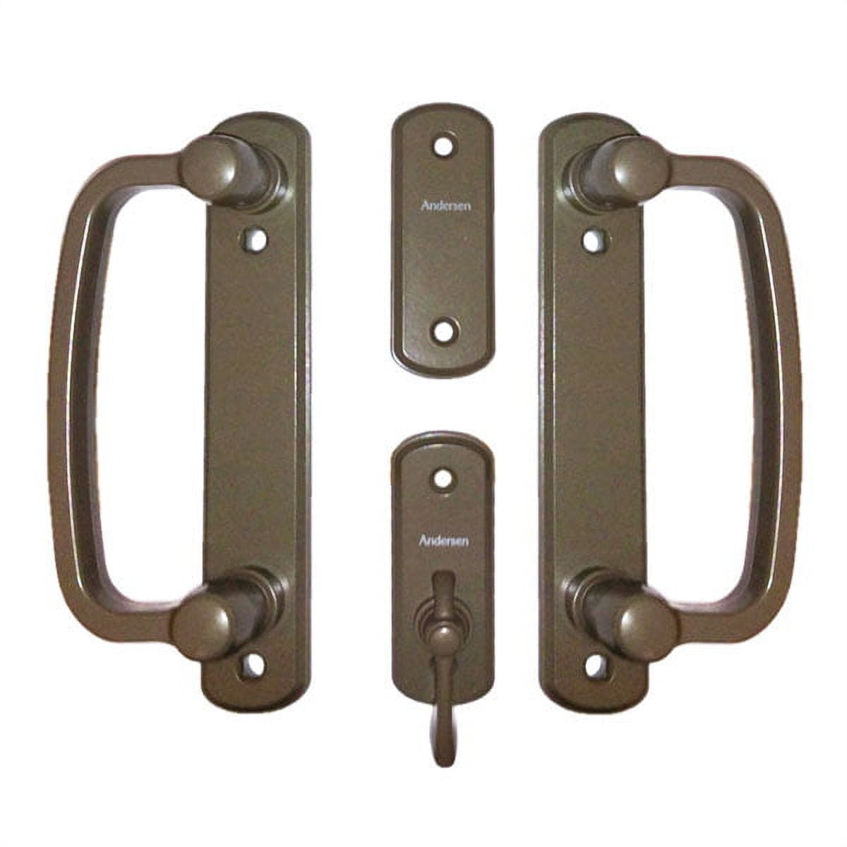 Andersen Albany 2-Panel Gliding Door Hardware Set, Stone - Inside ...