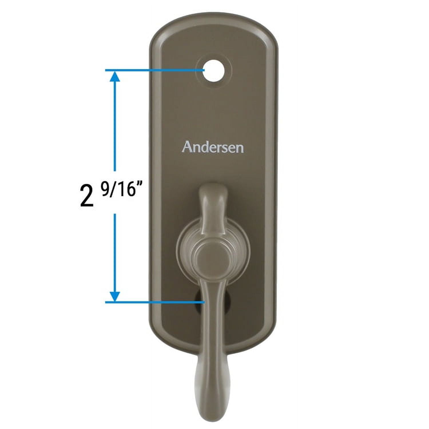Andersen Albany Style Gliding Door Thumb Latch in Stone Color - Walmart.com