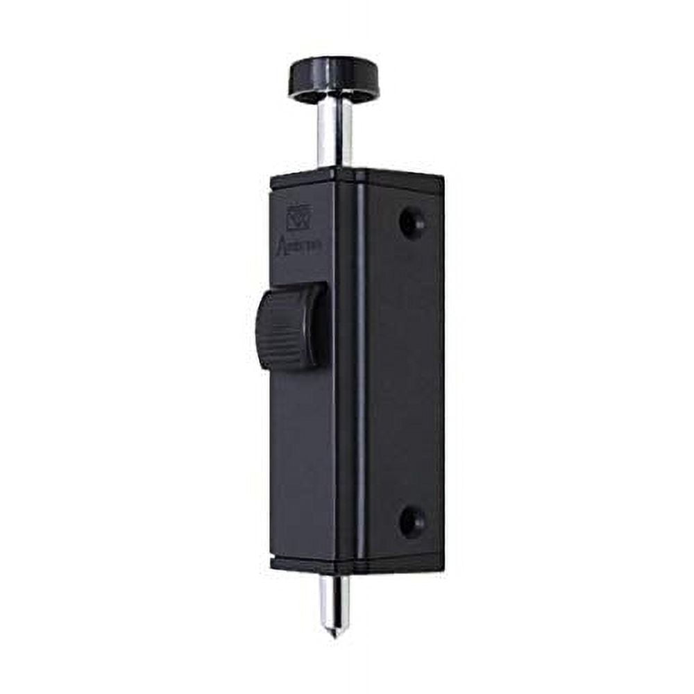 Andersen Auxiliary Foot Bolt Lock for Frenchwood Gliding Door - Black ...