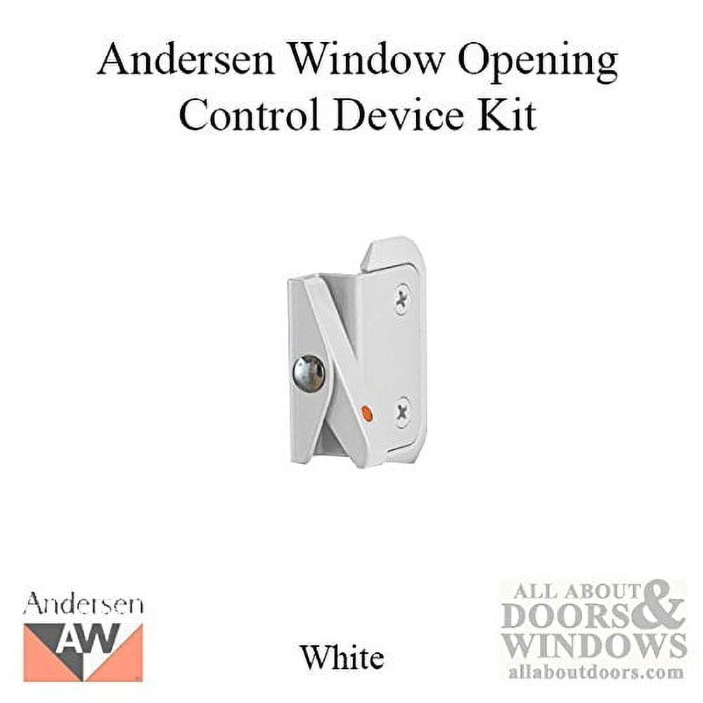 Andersen Double-Hung Window Opening Control Device Kit in White Color ...