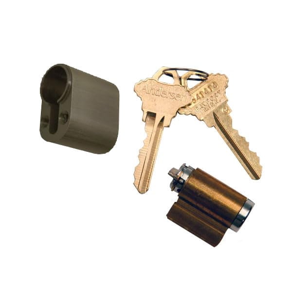 Andersen Keyed Lock Cylinder with Housing FWH - Stone - Walmart.com