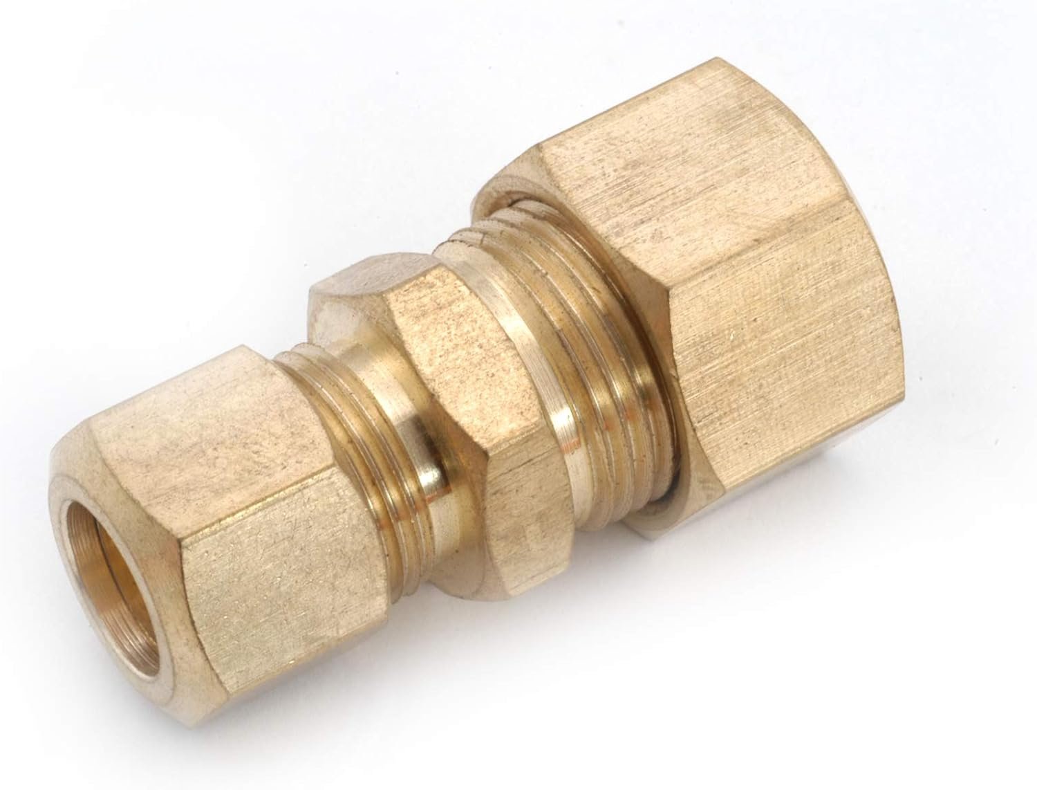 Anderson 750082-1006 Tube Reducing Union, 5/8 x 3/8 in, Compression, Brass - Walmart.com