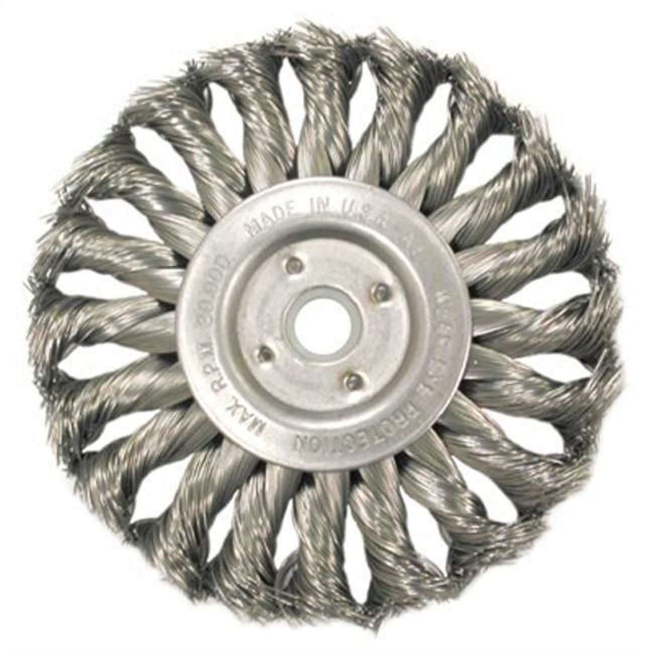 Anderson Brush 066-13884 Ts8 .014 Knot Wheel Brush 5-8-1-2 Arb ...